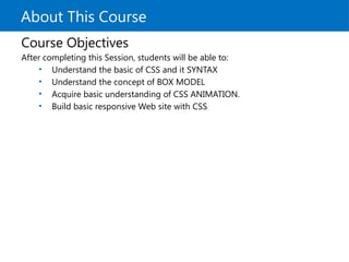 introduction to CSS 3 for web - slide.pptx