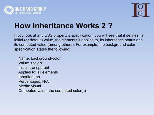 Css specificity inheritance and the cascade things you should know ...