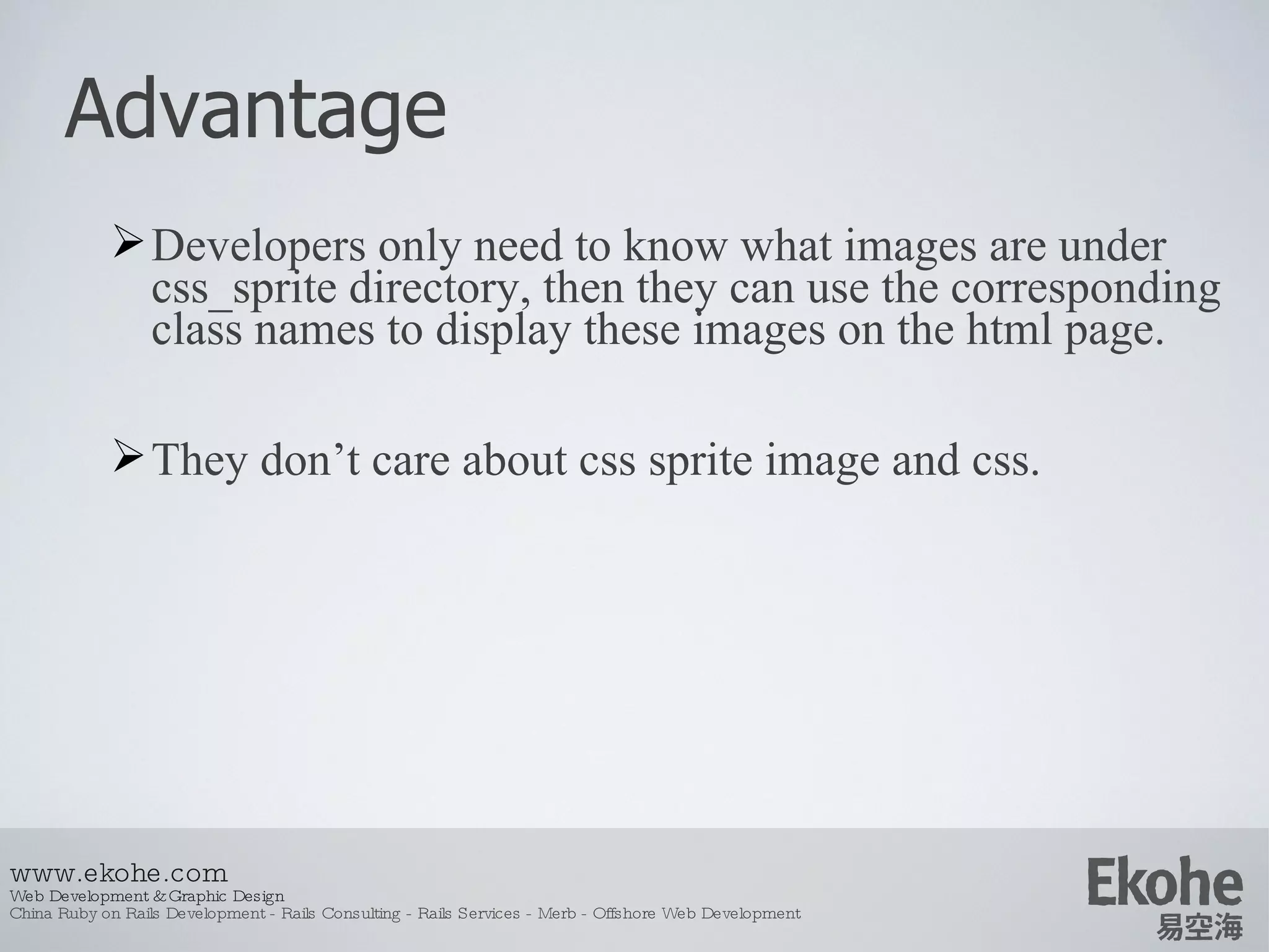 Css Sprite Best Practices Ppt