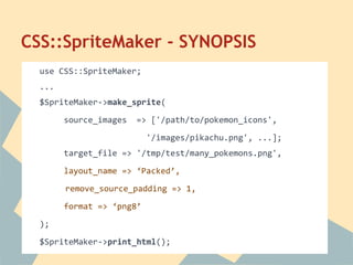 Css sprite_maker-1 | PPT