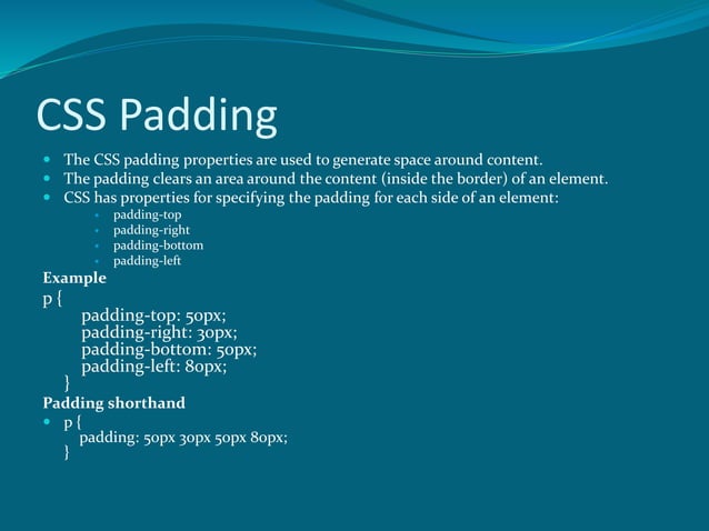 CSS Cascade Style Sheet | PPT