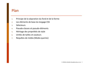 Langage CSS | PPT