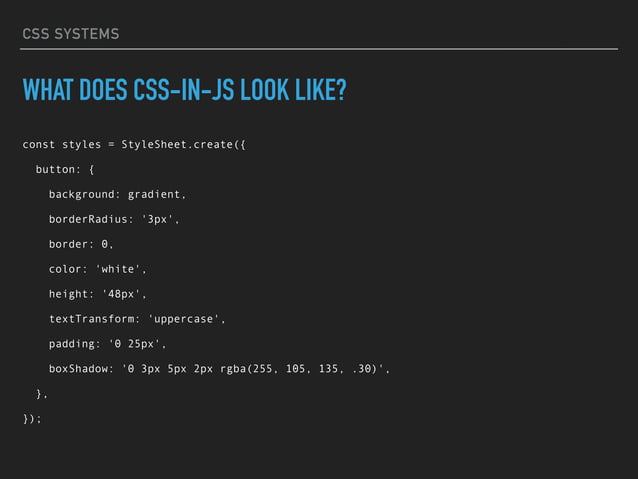 Css Systems | PPT