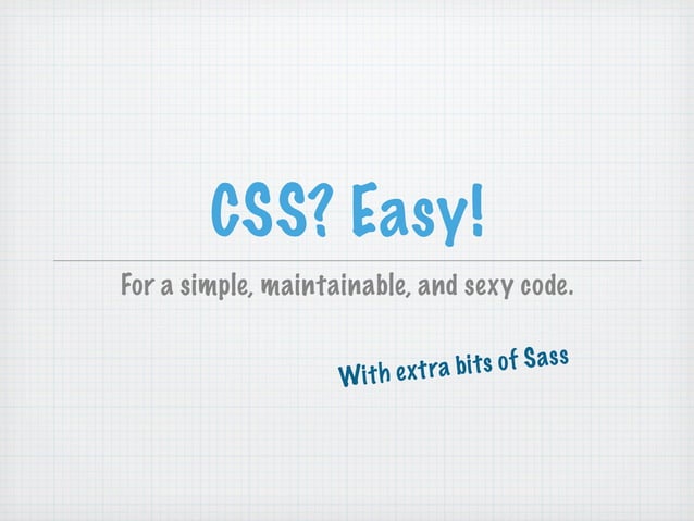 Mobile-first OOCSS, Sass & Compass at BBC Responsive News | PPT
