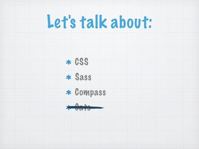Mobile-first OOCSS, Sass & Compass at BBC Responsive News | PPT
