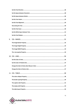Css tutorial | PDF | Free Download