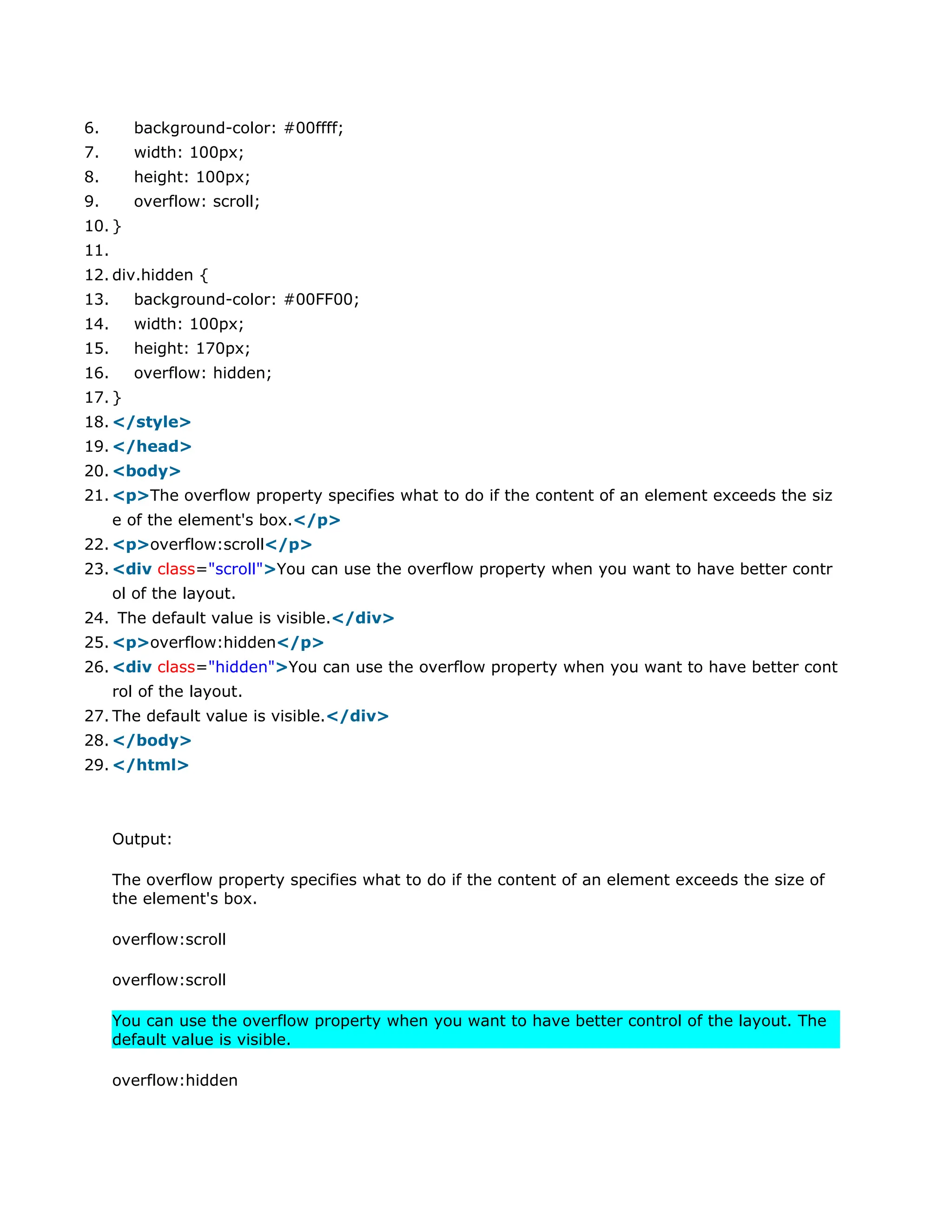 CSS Tutorial For Basic Students Studying | PDF