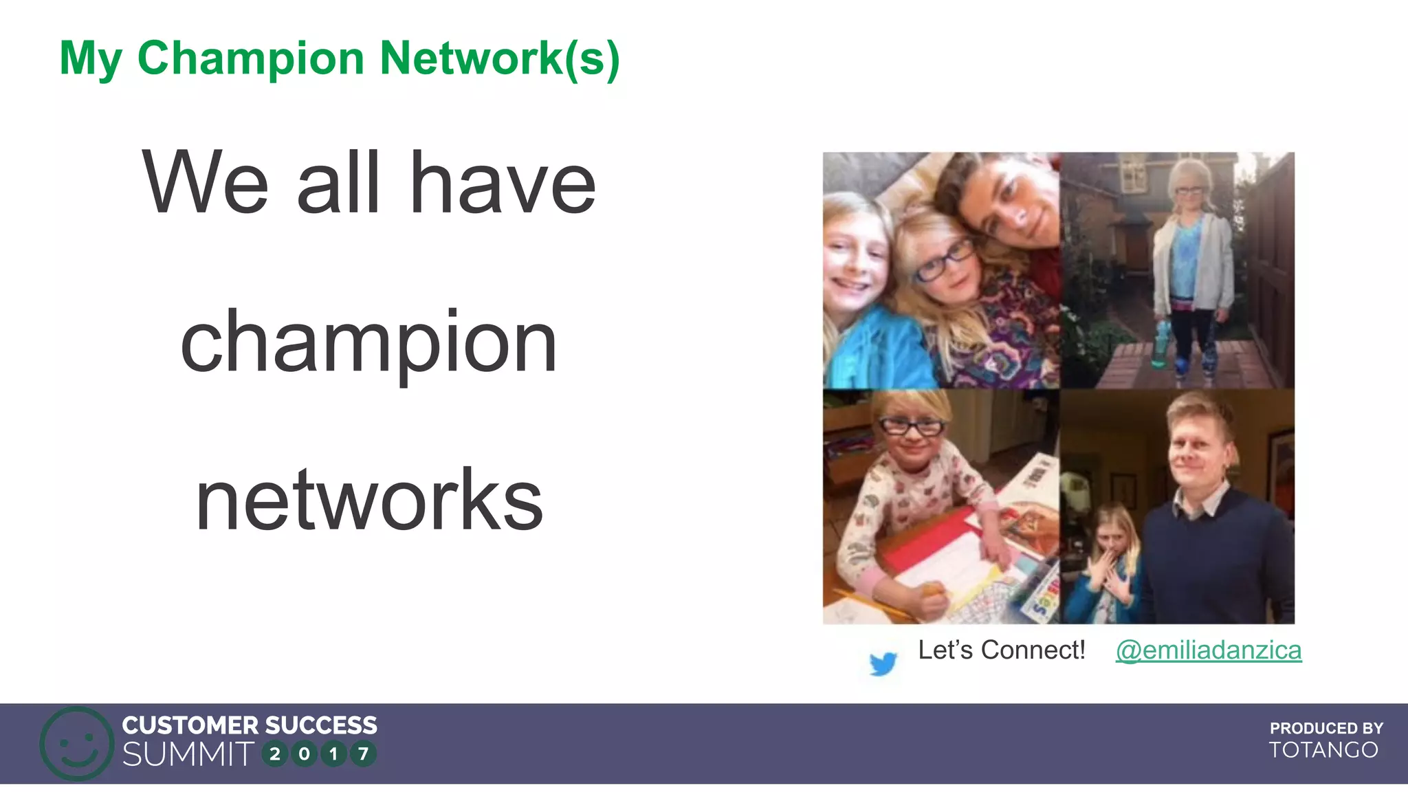 Building your Champion Network | PPT
