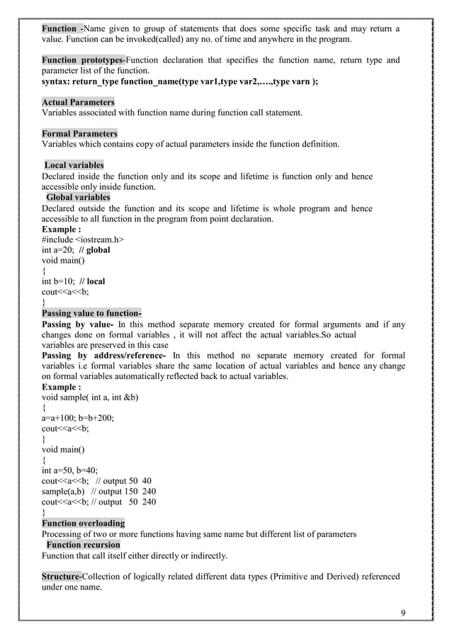 CBSE XII COMPUTER SCIENCE STUDY MATERIAL BY KVS | PDF | Programming Languages | Computing