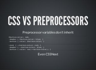 One step in the future: CSS variables | PDF