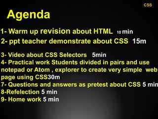 Css week10 2019 2020 for g10 by eng.osama ghandour | PPT