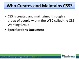 Css with example | PPT