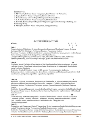 CSE Syllabus - Dr. APJ Abdul Kalam Technical University, Uttar Pradesh ...