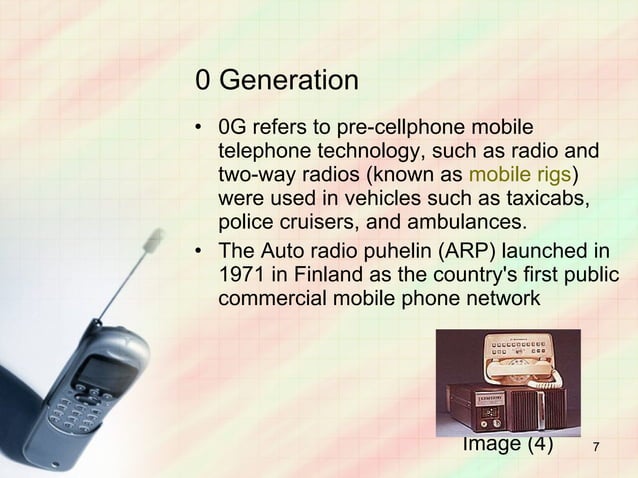 Cell Phone System Technologies | PPT