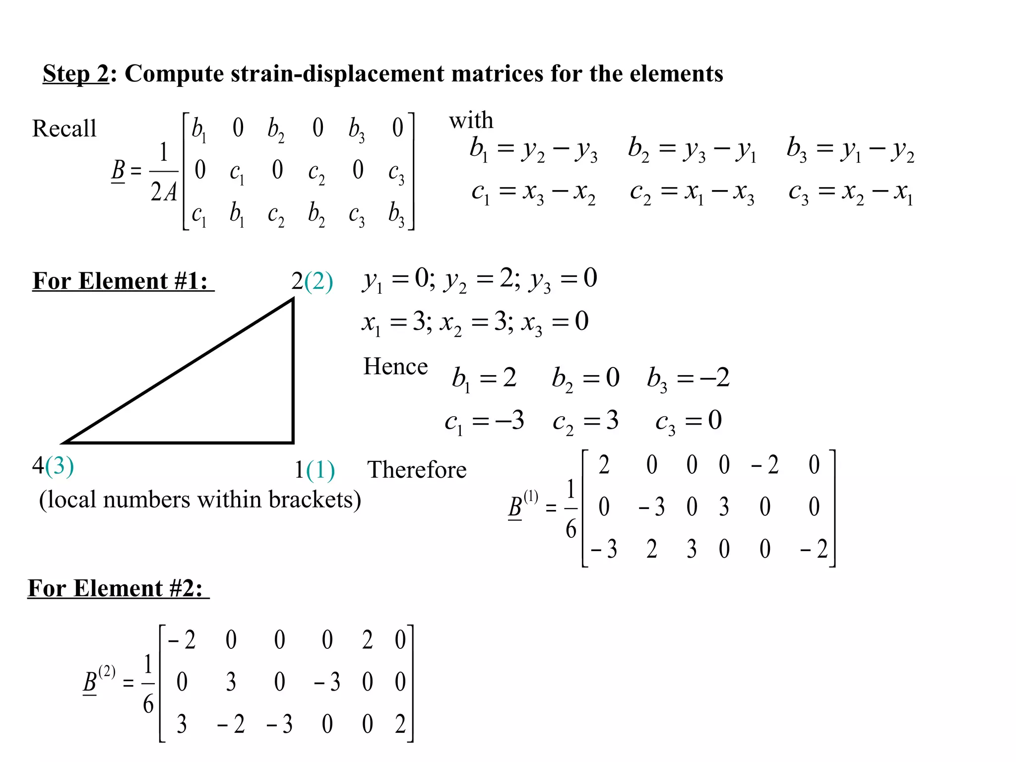Constant strain triangular | PPT