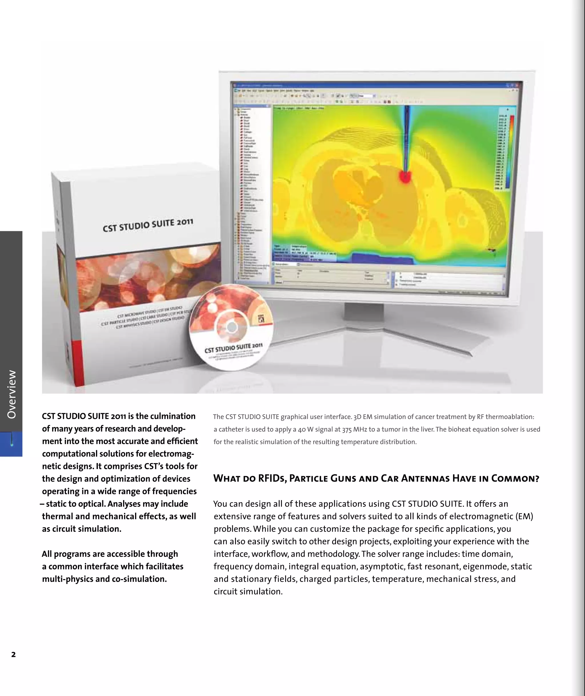 Cst studio-suite-2011-brochure-low | PDF