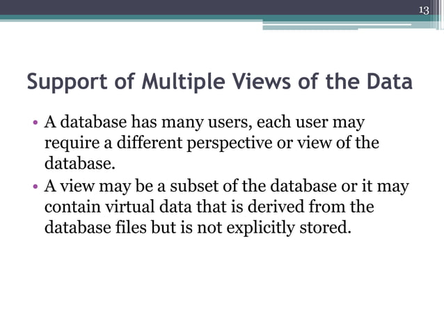 Cst204 Dbmsmodule1 Ppt 1pptx Databases Computer Software And 1504