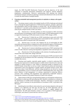 Realising the Carbon Benefits of Sustainable Land Management Practices: Guidelines for ...