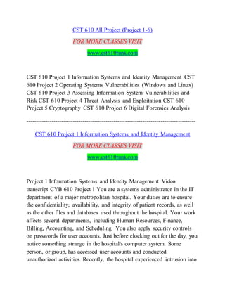 CST 610 RANK Redefined Education--cst610rank.com