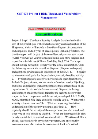 CST 630 RANK Remember Education--cst630rank.com