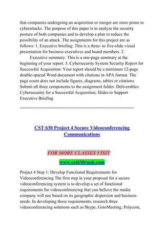 CST 630 RANK Remember Education--cst630rank.com