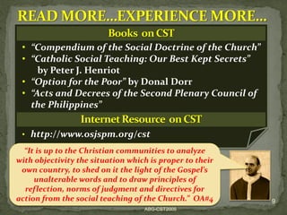 Catholic Social Teachings (ab galgo2008) | PDF