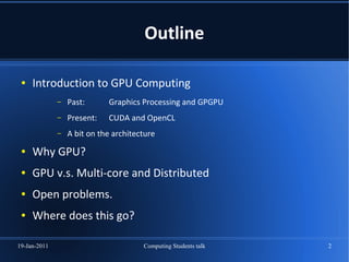 CSTalks - GPGPU - 19 Jan | PDF