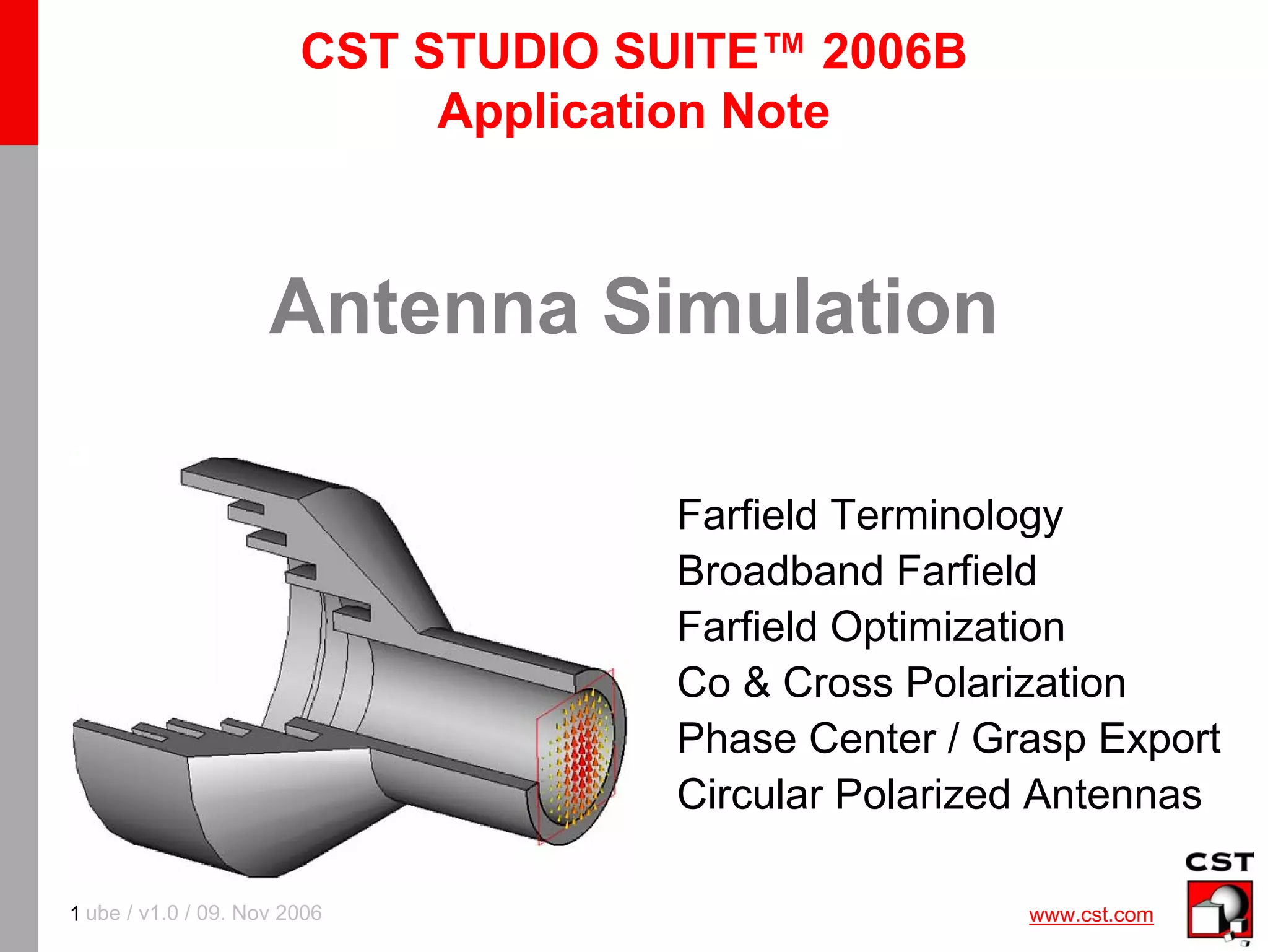 CST_ANTENNA-CST STUDIO SUITE™ 2006B.pdf