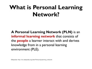 Using your Personal Learning Network (PLN) to Shift your Career to the ...
