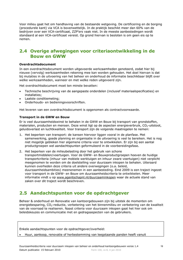 Beheer en Onderhoud | PDF