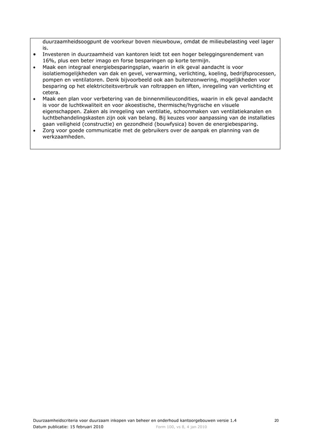 Beheer en Onderhoud | PDF