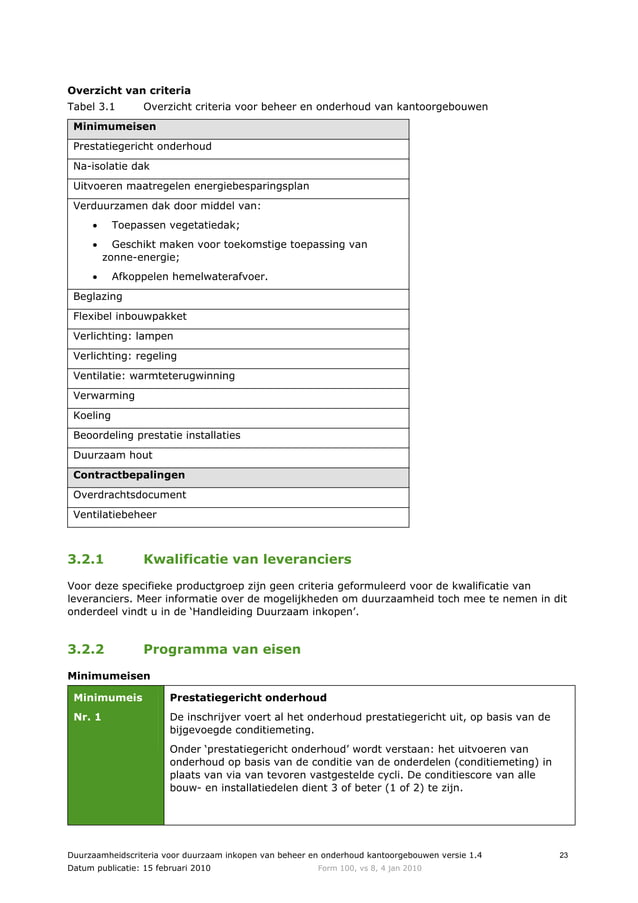 Beheer en Onderhoud | PDF