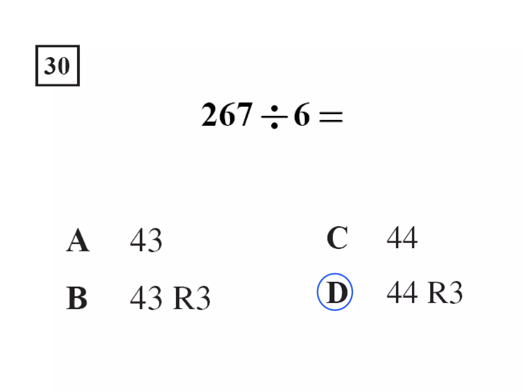 Cst Grade 4 Math Feb 2009 | PPT