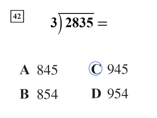 Cst Grade 4 Math Feb 2009 | PPT