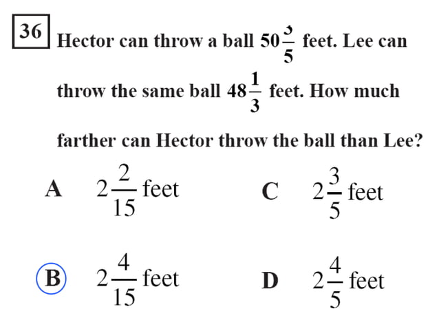 Cst Grade 5 Math Feb 2009 | PPT
