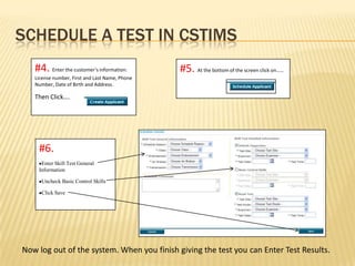 CSTIMS Cheat Sheet | PPTX