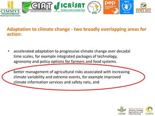 Integrated Agricultural Production and Food Security Forecasting System ...