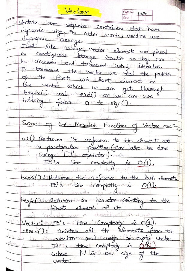 C++ STL(Standard Template Library) Handwritten notes.pdf