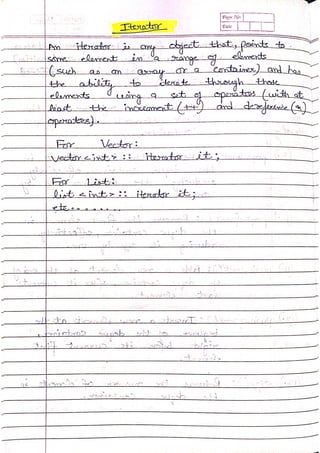 C++ STL(Standard Tempplate Library) Handwritten notes.pdf