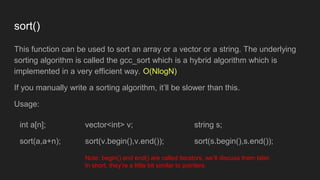 C++ STL (quickest way to learn, even for absolute beginners).pptx