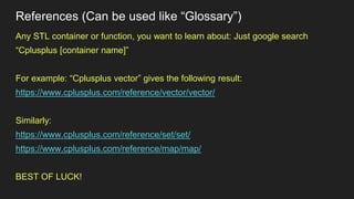 C++ STL (quickest way to learn, even for absolute beginners).pptx