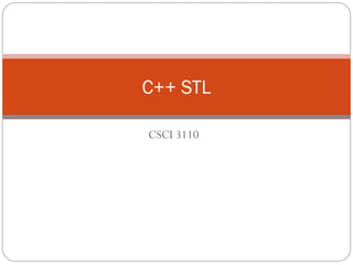 C++ STL standard template librairy in OOPs.ppt