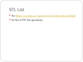 C++ STL standard template librairy in OOPs.ppt