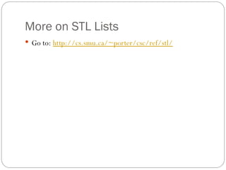 C++ STL standard template librairy in OOPs.ppt