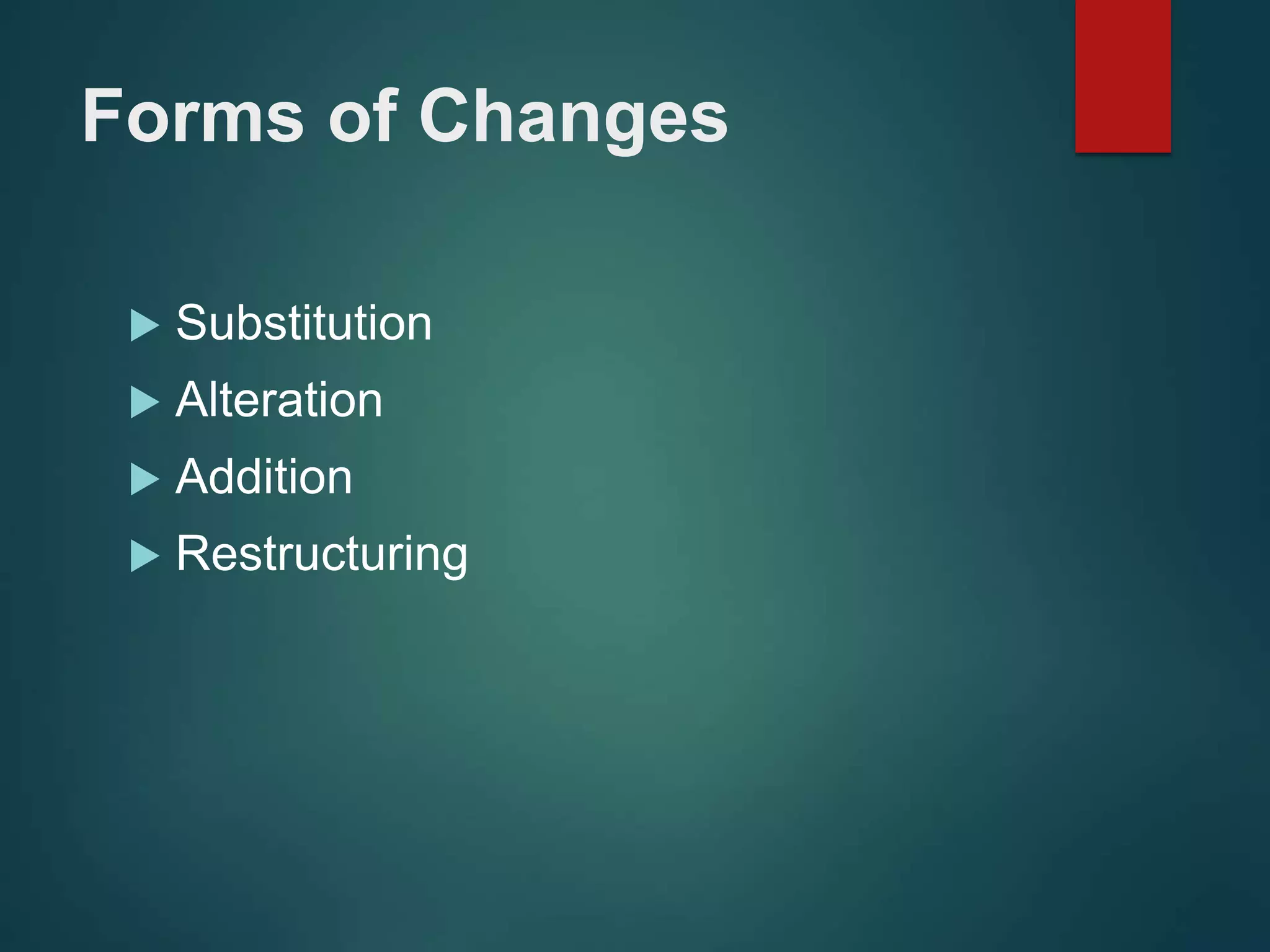 Curriculum Change and Innovation | PPTX