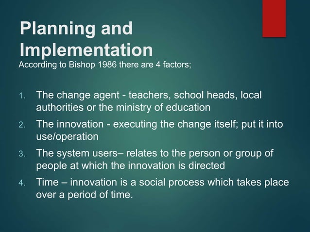 Curriculum Change and Innovation | PPTX