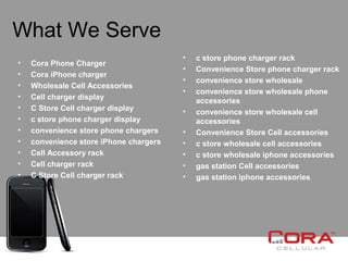 C store cell accessories | PPT
