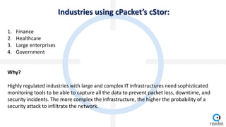 cPacket's cStor | PPTX