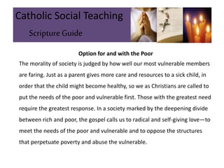 Catholic Social Teaching | PPSX
