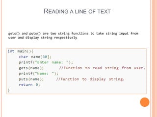C string | PPT